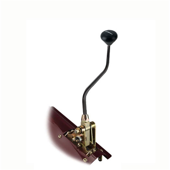 Lokar FM4L60EDXMB Midnight Floor Mount Shifter, 4L60E, 10 In