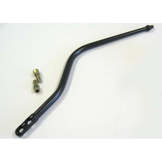 Lokar XMSL604B2 Midnight Series Man Trans Shifter Lever, Tremec, 16 In