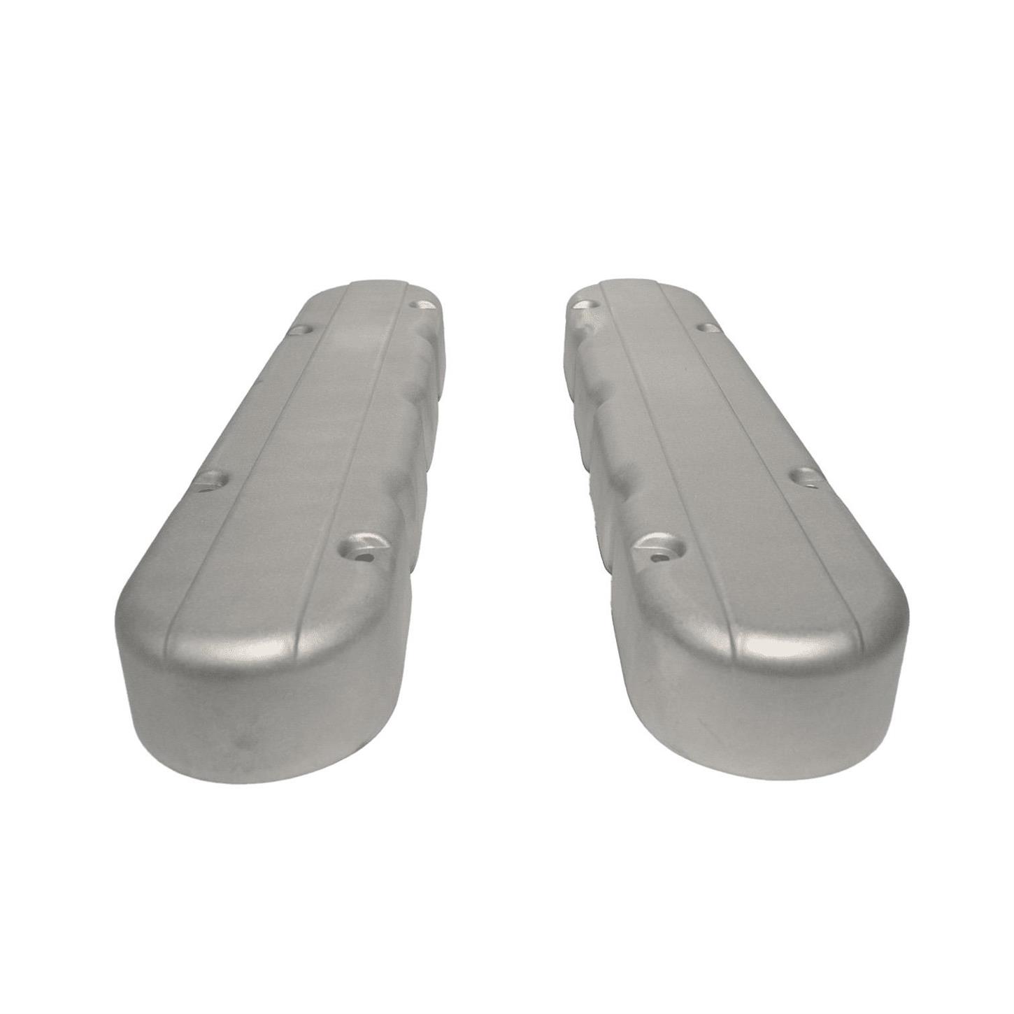 FiTech 131003 Satin LS Plus Valve Covers, w/Coil Mounts/Smooth