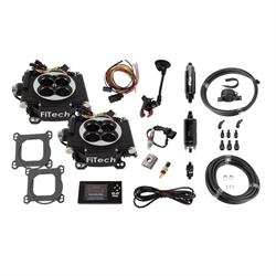 FiTech 31062 Go EFI 2x4 Dual Quad Fuel Injection System, 625 HP