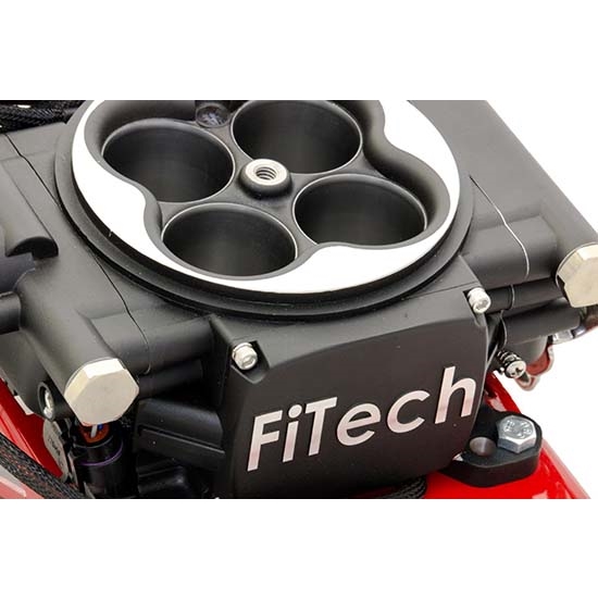 FiTech Go EFI 4 Fuel System Kit w/ Hy-Fuel Pump, 600H HP, Black