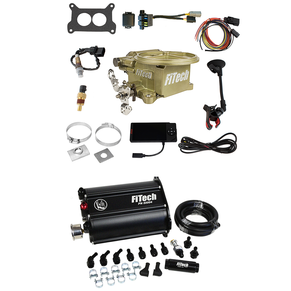 FiTech 35001 EFI 2 Barrel, 400HP With Force Fuel Delivery System
