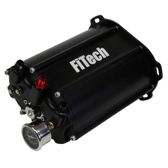 FiTech 35202 Master Kit Go EFI 4 System, Black, Force Fuel System