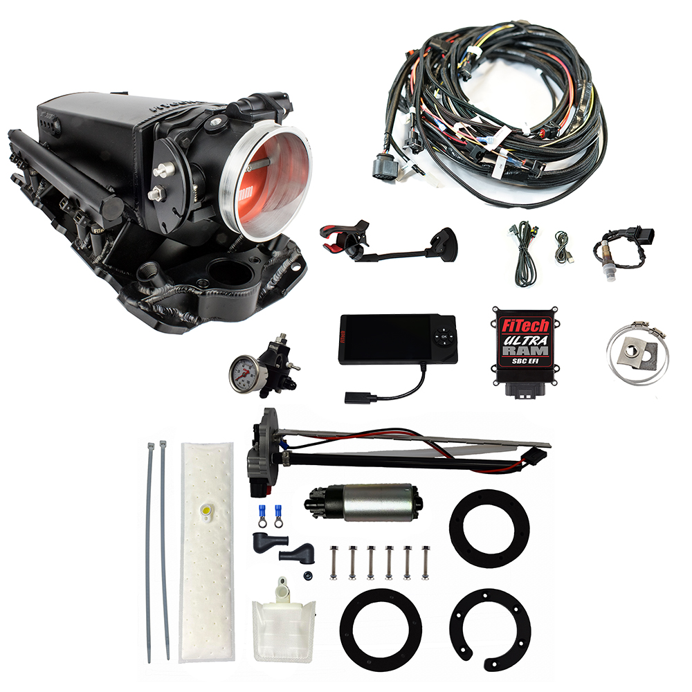 FiTech 36131 Ultra Ram 650 HP Chevy SB EFI System Master Kit