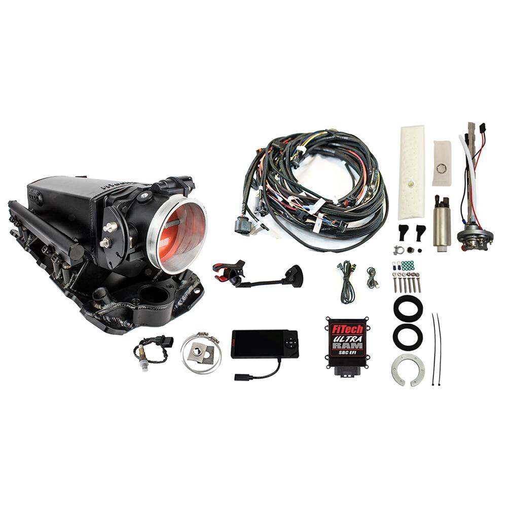 FiTech 36631 Ultra Ram 650 HP Chevy SB EFI System Master Kit