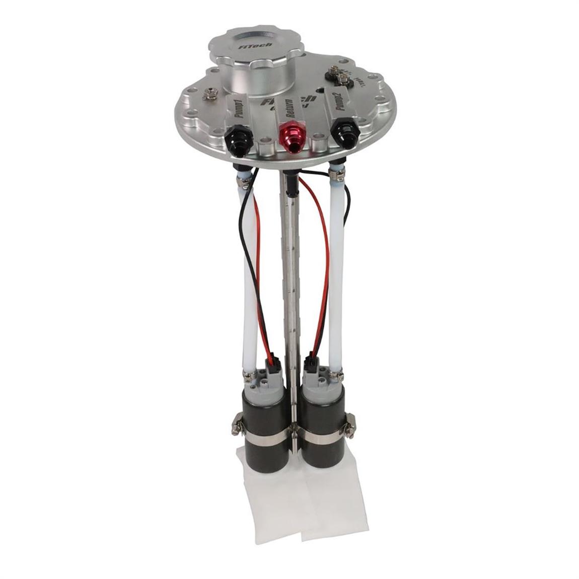 FiTech 50020 Go Fuel, In Tank Dual Pump Module With 2 Inch Fill