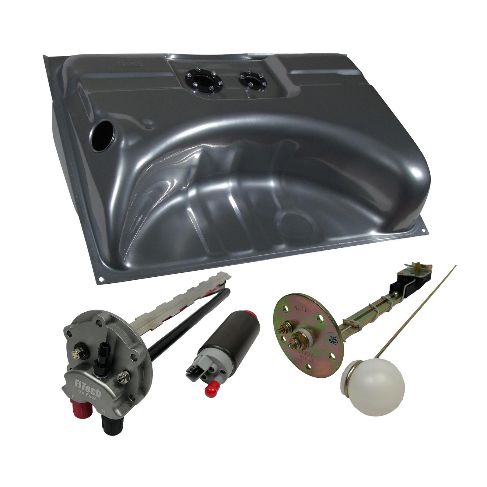 FiTech 58008 EFI Fuel Tank, 1967-70 Dart/Plymouth Cuda/Valiant