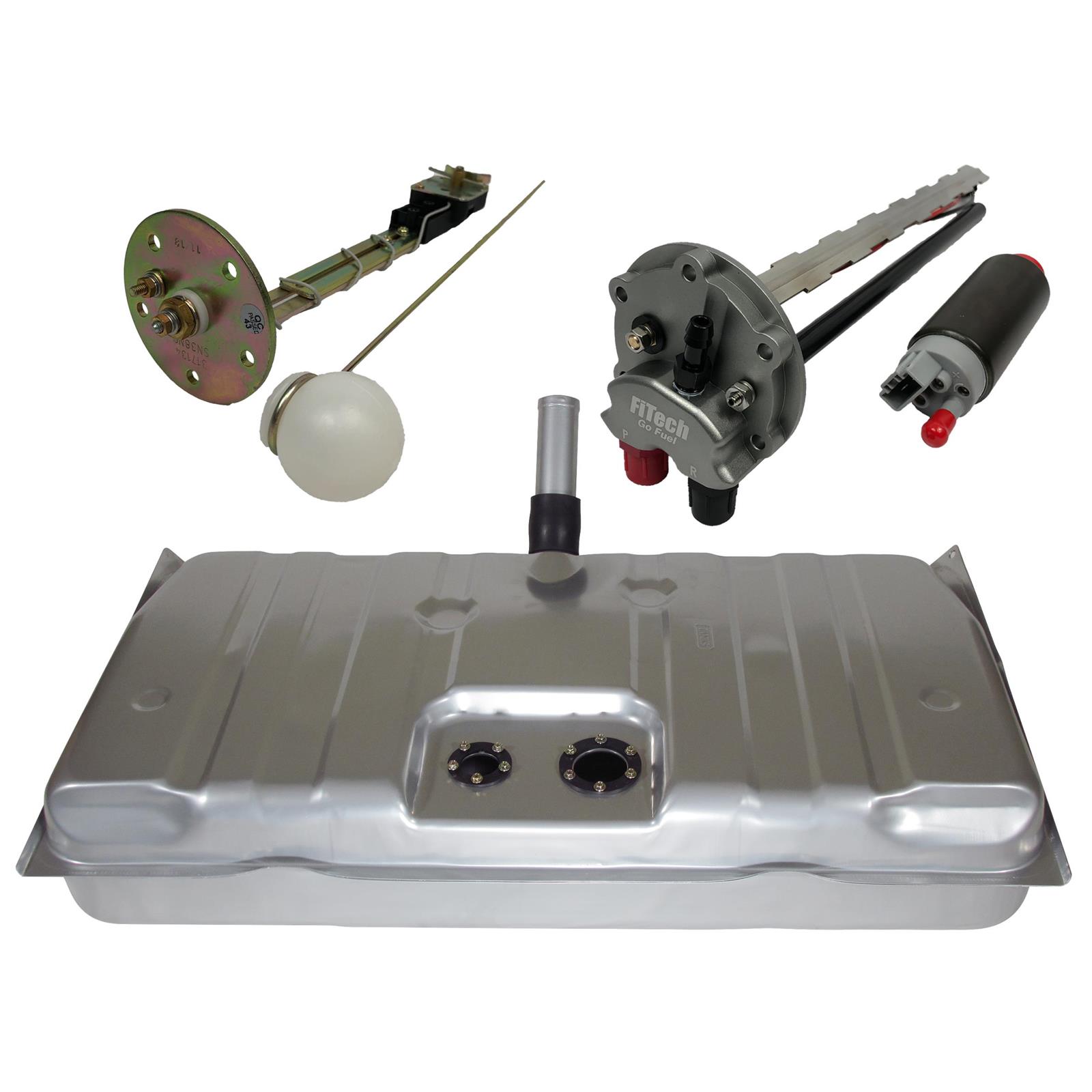 FiTech 58042 EFI Fuel Tank, 1970-73 Camaro/ Firebird, with Pump