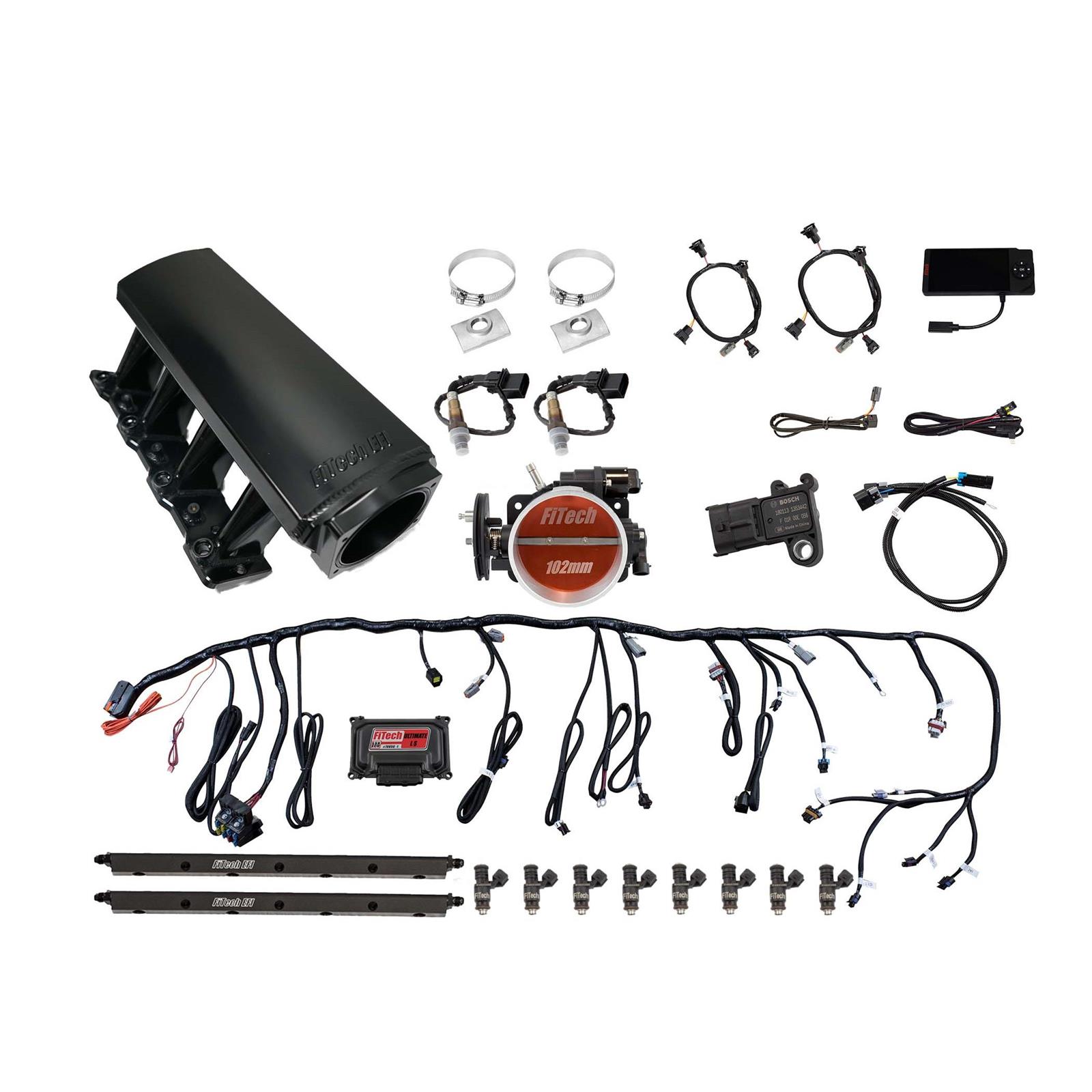 FiTech 70008 Ultimate LS, Tall LS1/LS2/LS6 750HP Kit