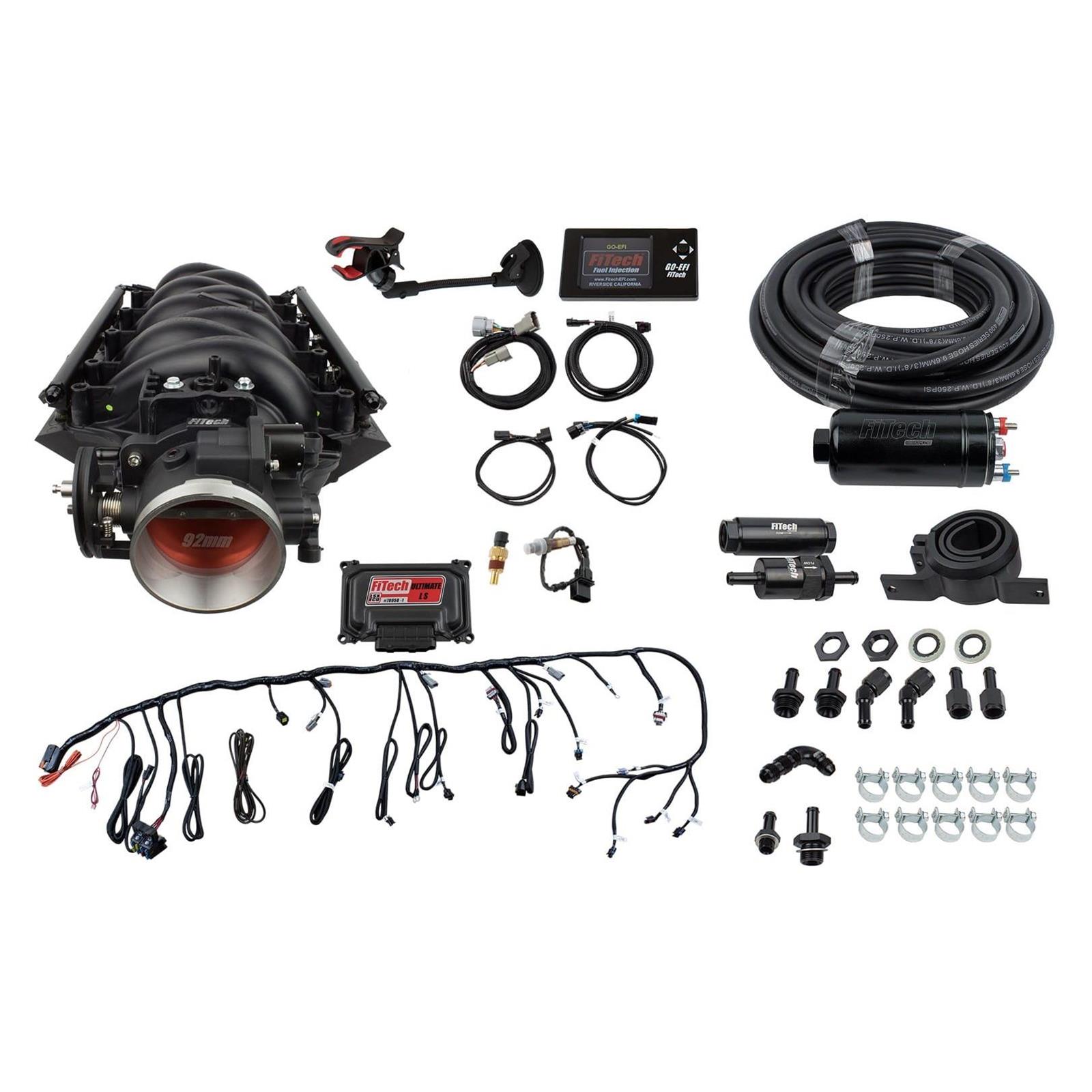 FiTech 71019 Ultimate LS Torque Plus Composite Intake Master Kit