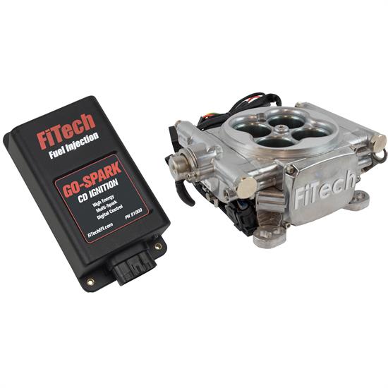 FiTech 93001 Go EFI 4 600 HP EFI System, Aluminum, w/CDI box