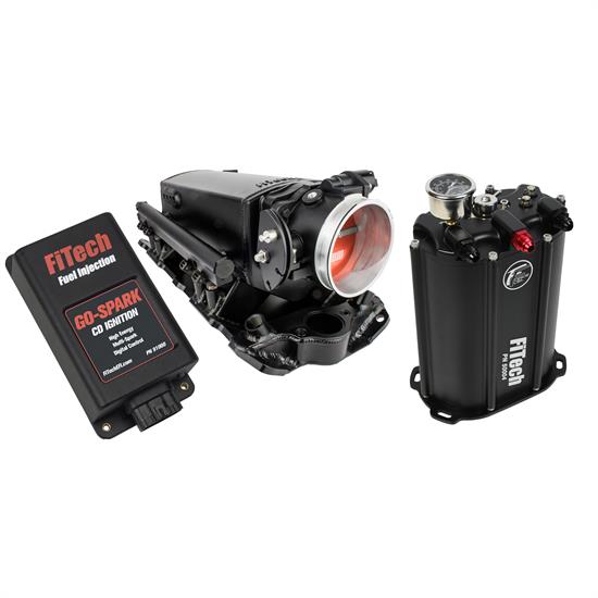 FiTech 93531 Ultra Ram SBC 550 HP 92mm Cast Throttle Body