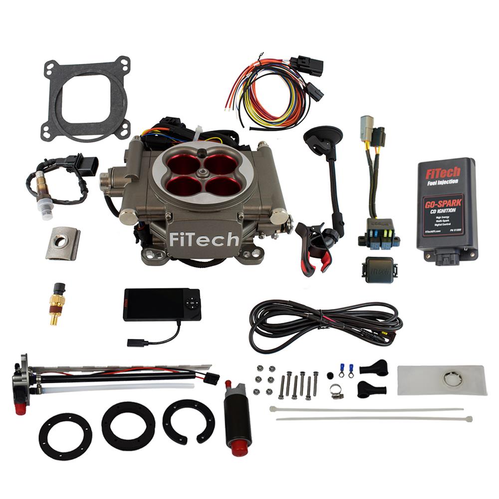FiTech 93603 Go Street 400 HP Cast Style w/ In Tank Kit w/CDI box