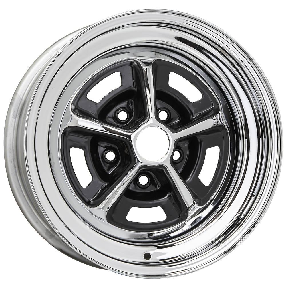 Wheel Vintiques 54-4612334 54 14x6 Magnum 500, 5x4.5, 3.75BS