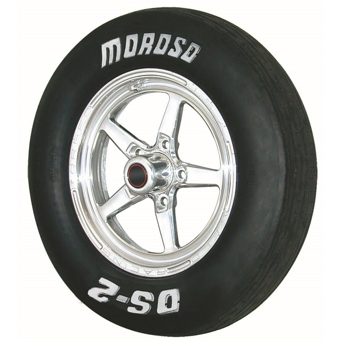 Moroso 17040 Ds-2 Drag Race Front Tire, 24 In. X 5.0 In. X 15 In.
