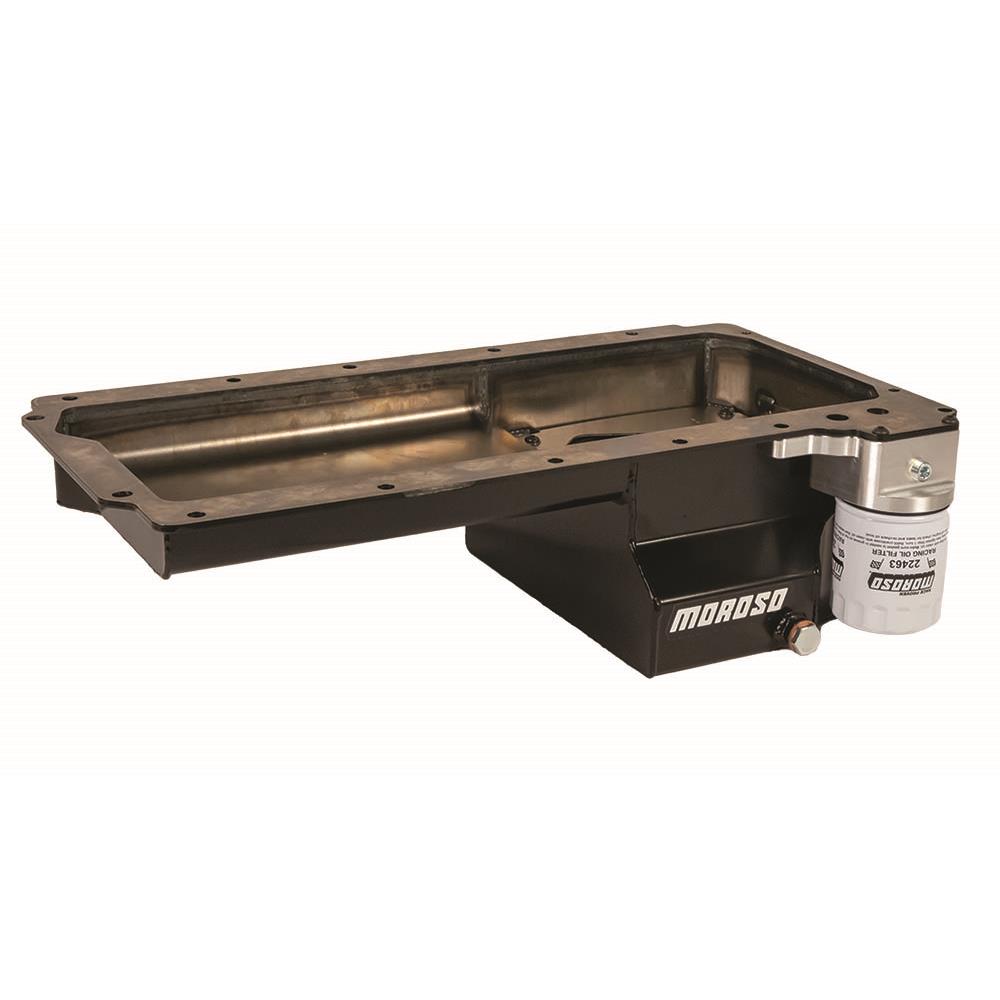 Moroso 20142 Oil Pan, LS, Early F-body, Rear Sump, Road Race