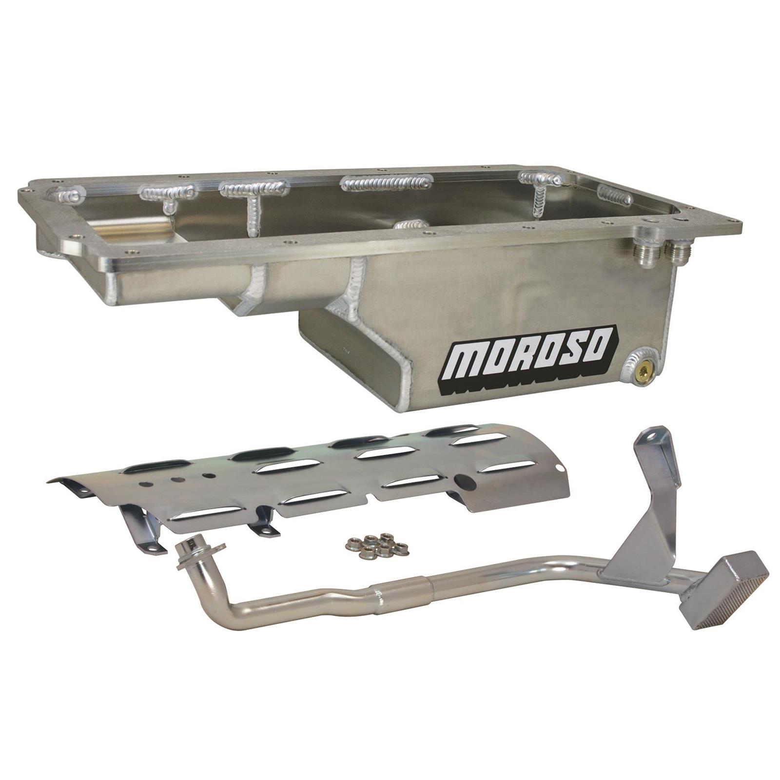 Moroso 21150 Oil Pan, LS 93-02 F-body, Drag Race, 6in