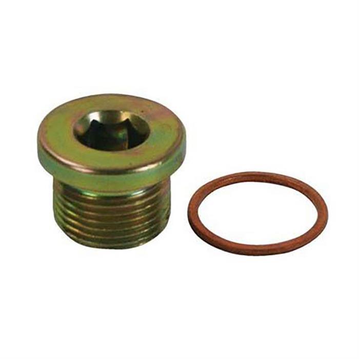 Moroso 22738 Fitting Plug, Steel, M20 X 1.5, Low Warning Sensor
