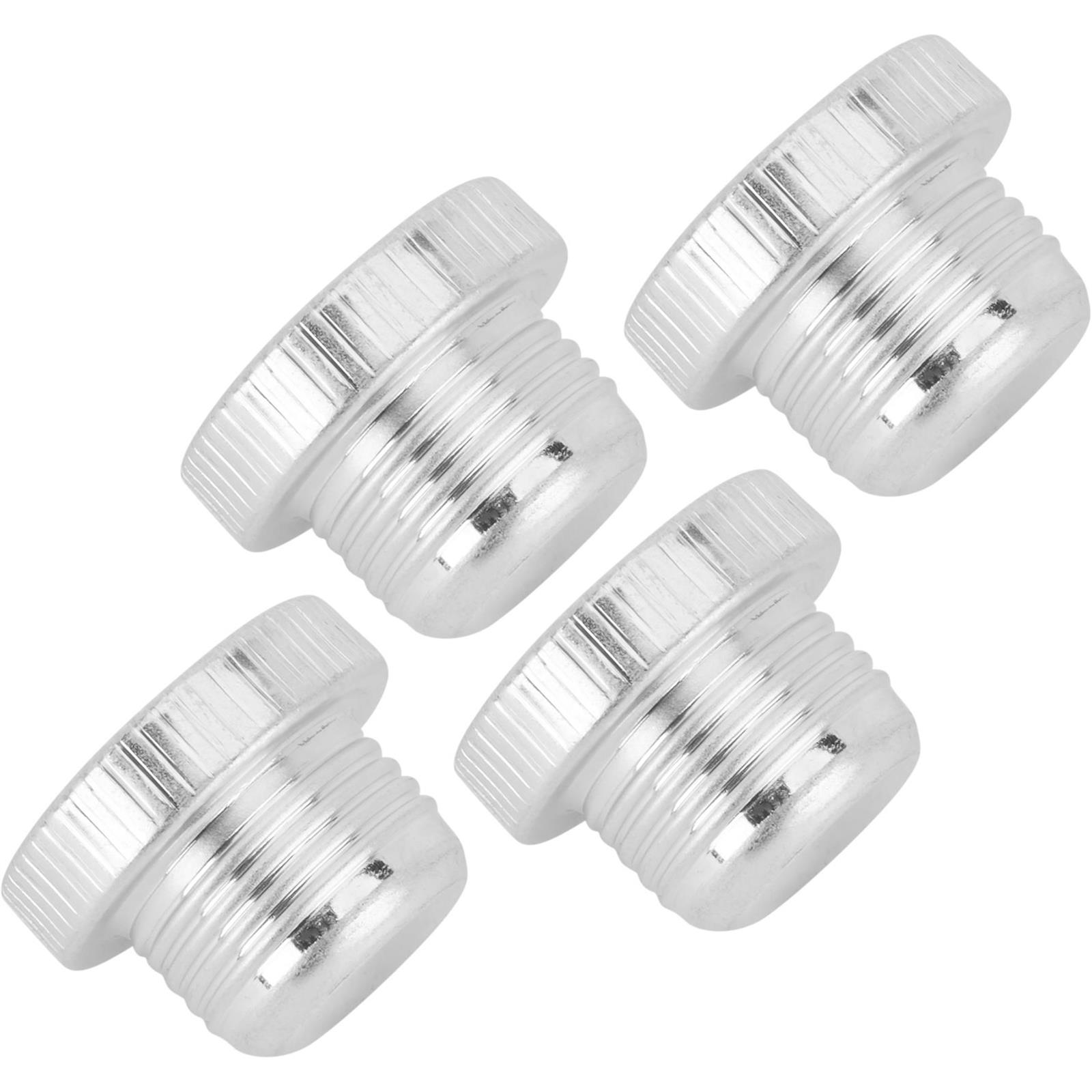 Anodized Aluminum -12 AN Flare Plug Fitting, Set of 4