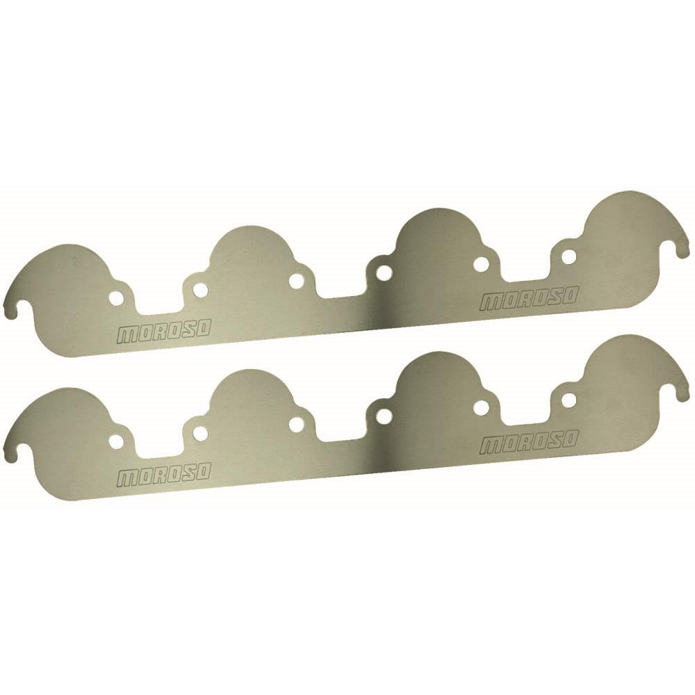 Moroso 25173 Exhaust Block Off Plates, BBF 429-460 Conv Heads,