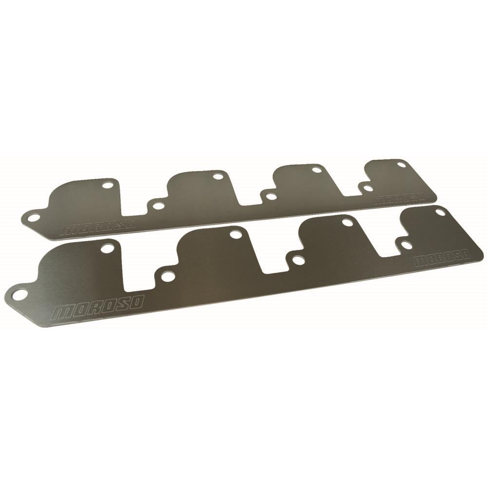 Moroso 25181 Exhaust Block Off Storage Plates, Ford 351c/m/400