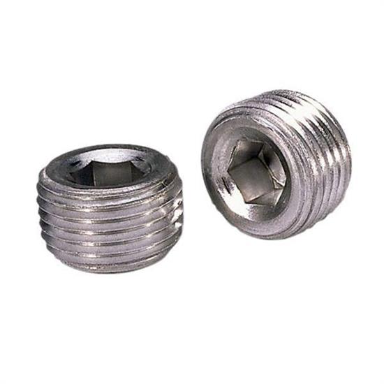 Moroso 37810 Pipe Plugs, 1/2 In Npt