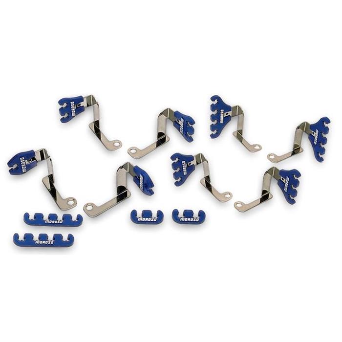 Moroso 72175 Ignition Wire Loom Kit, BBC, Blue