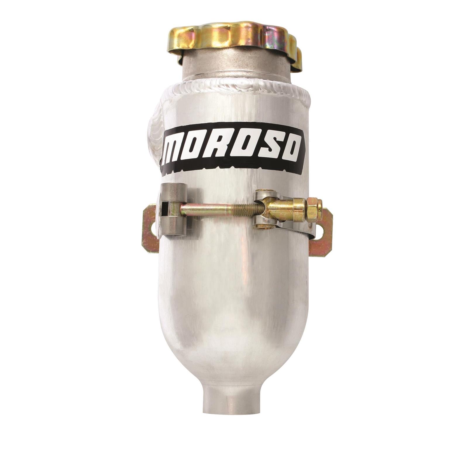 Moroso 85450 Tank, Filler/breather, Catch Can, 1qt