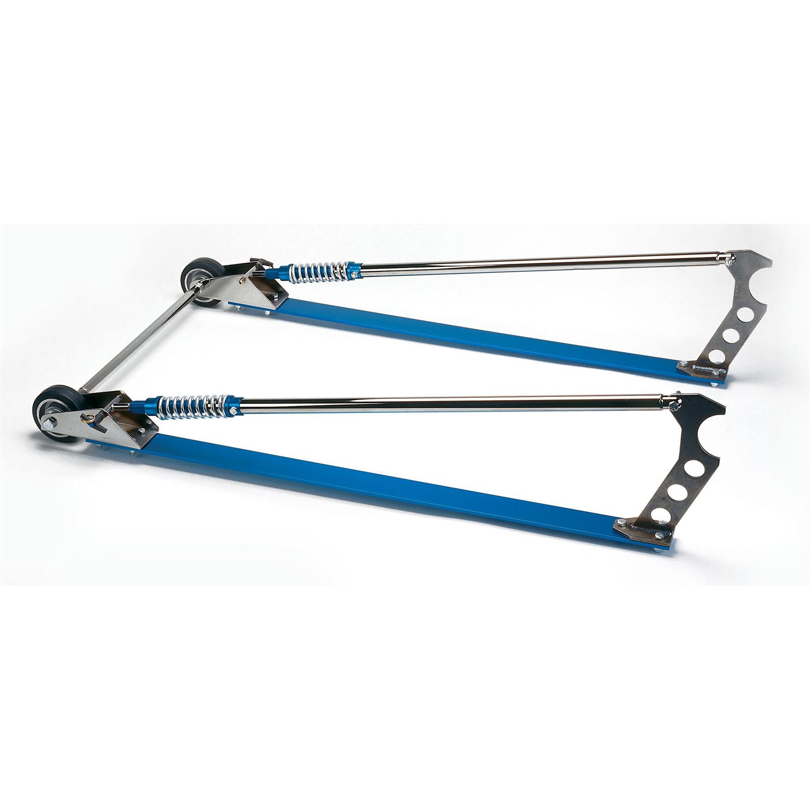 Competition Engineering C2039 Wheel-e-bar, Chrome/blue