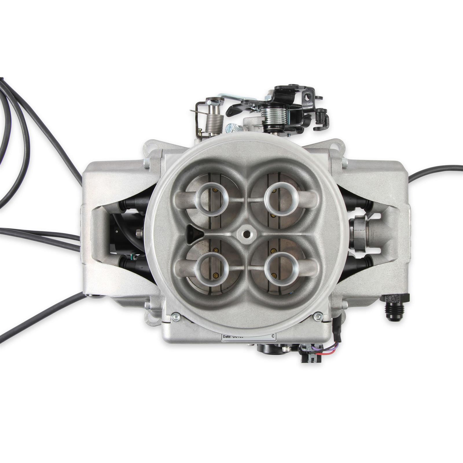 MSD 2900-2 Atomic EFI 2 865 CFM Throttle Body Master Kit, Natural