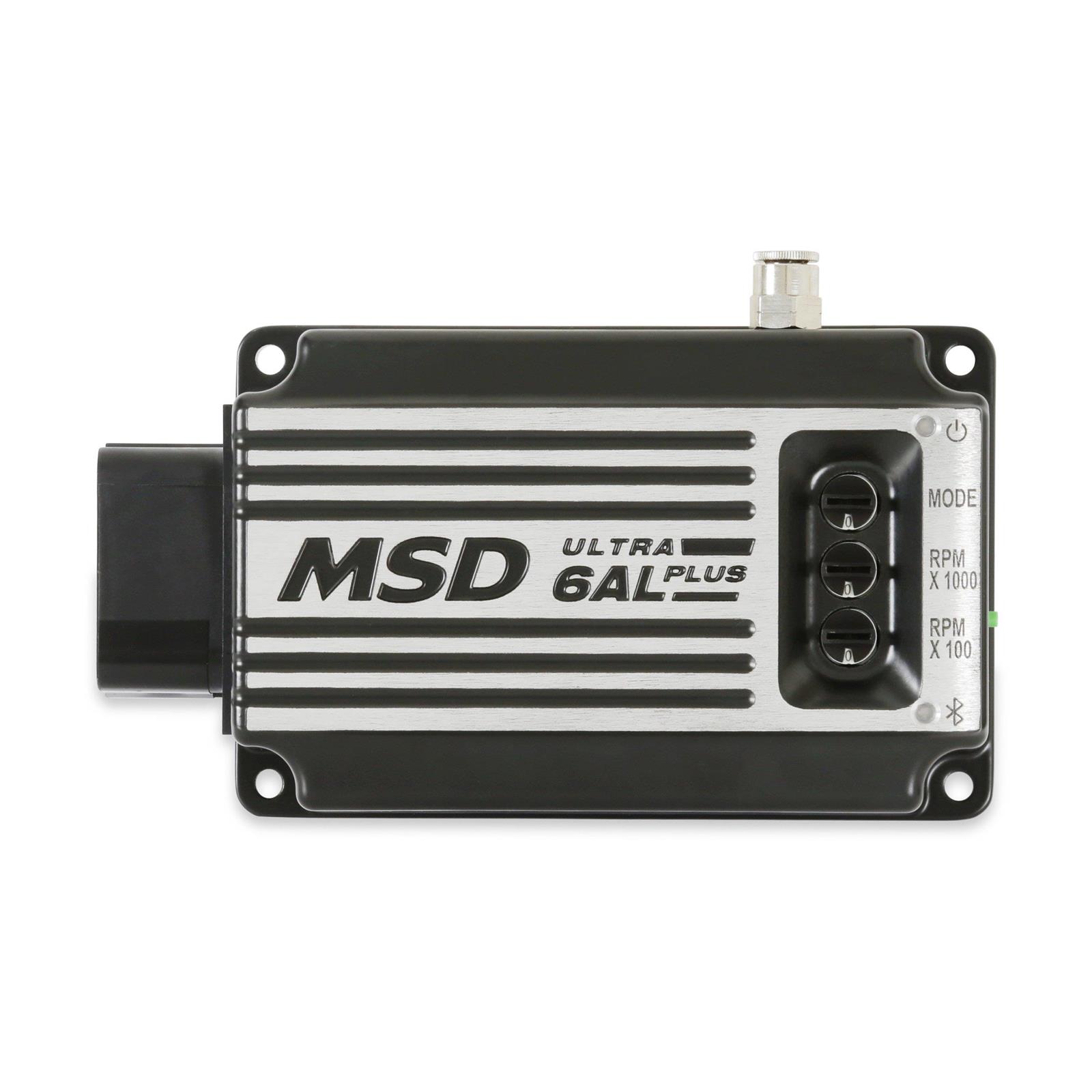 MSD 65233 Ultra 6AL Plus Ignition Control Box, Black
