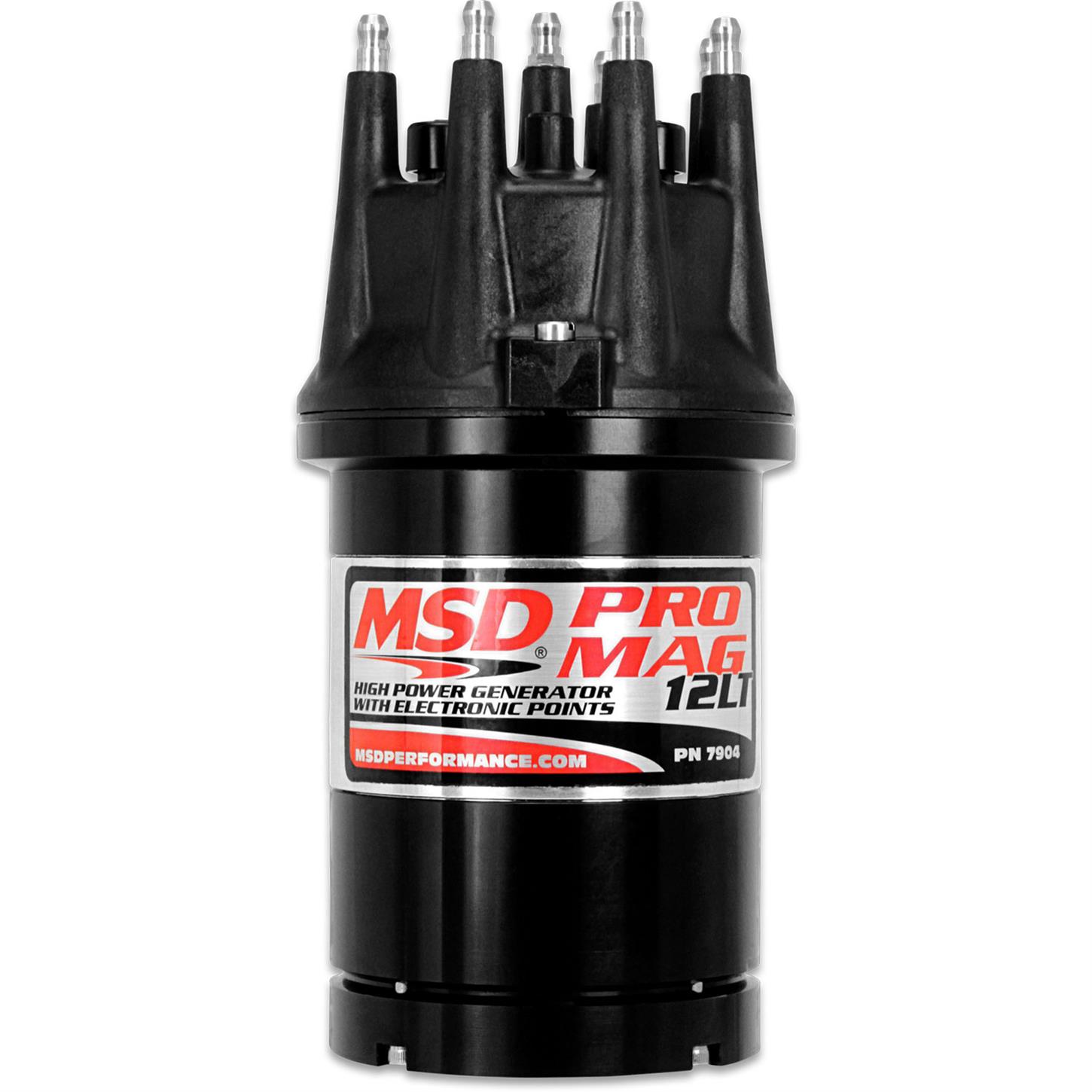 MSD 7904 Pro Mag 12LT Generator, Black, No Drive