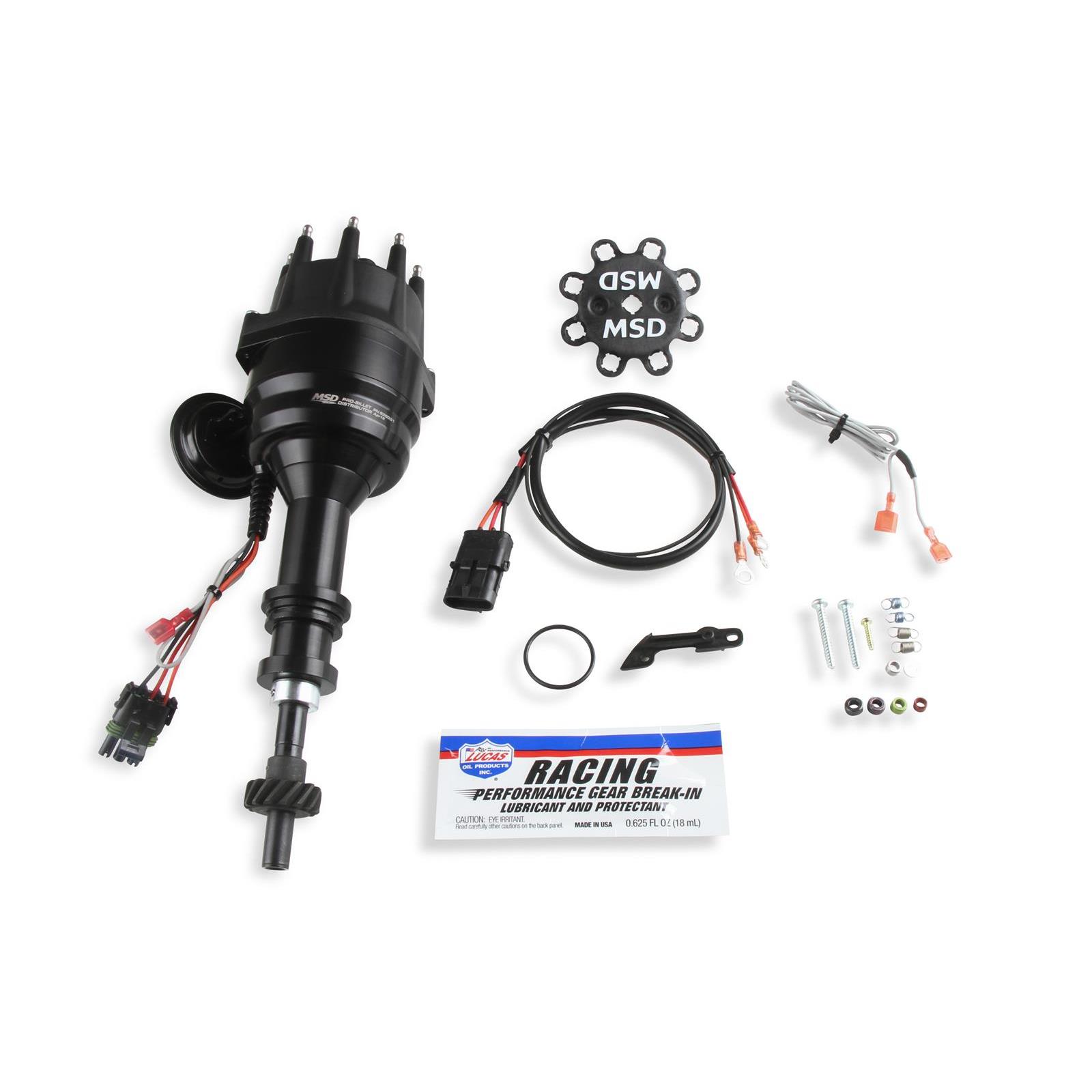 MSD 835031 Ford 351C-460 Ready To Run, Steel Gear Distributor