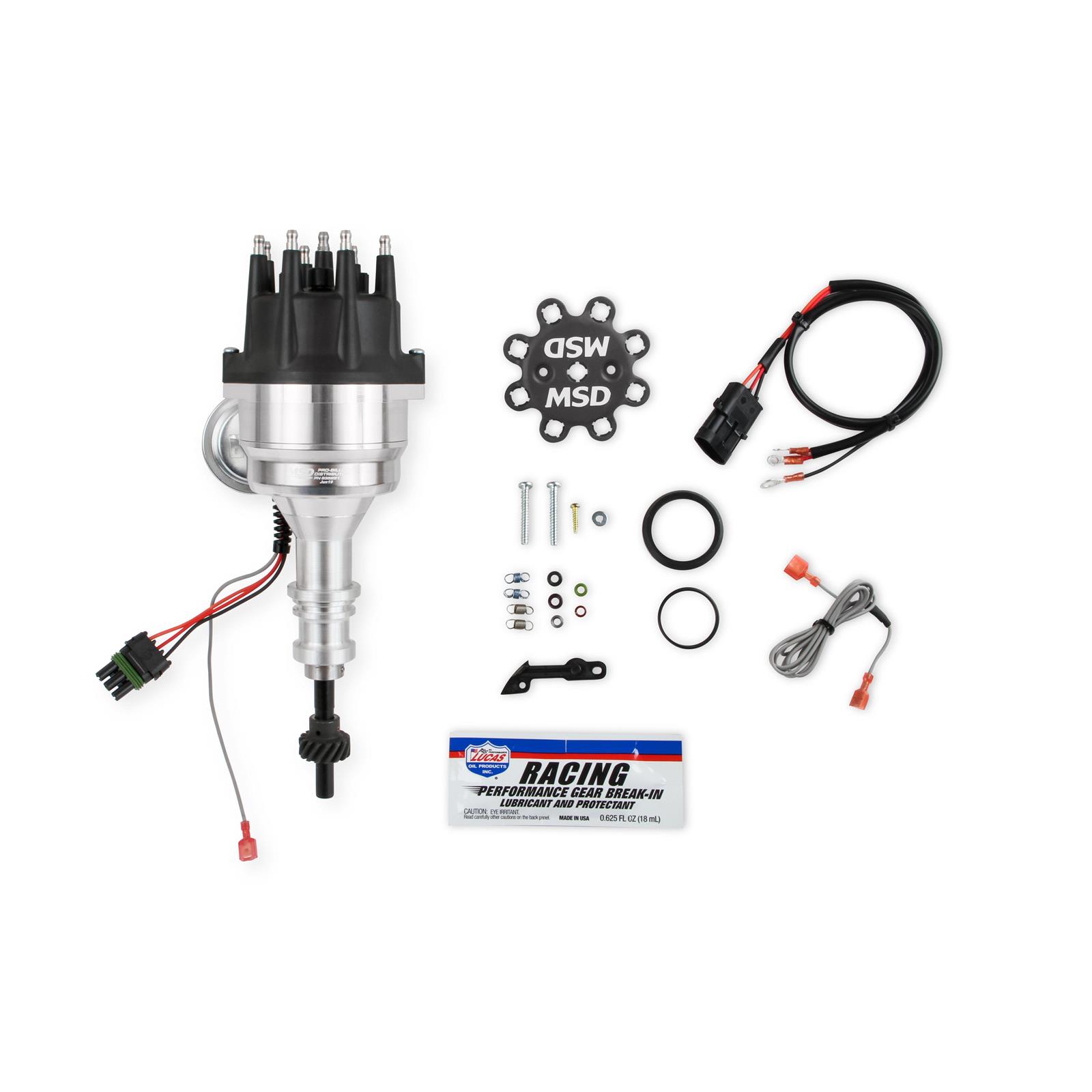 MSD 835251 Distributor, Ford 289/302, Ready-To-Run, Steel Gear