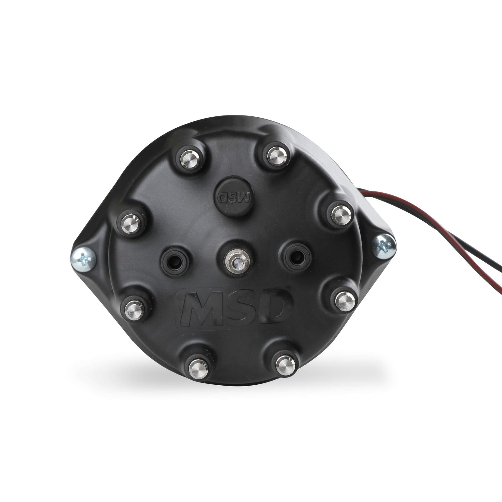 MSD 857931 Ford 289-302 Pro Billet Distributor, Steel Gear, Black