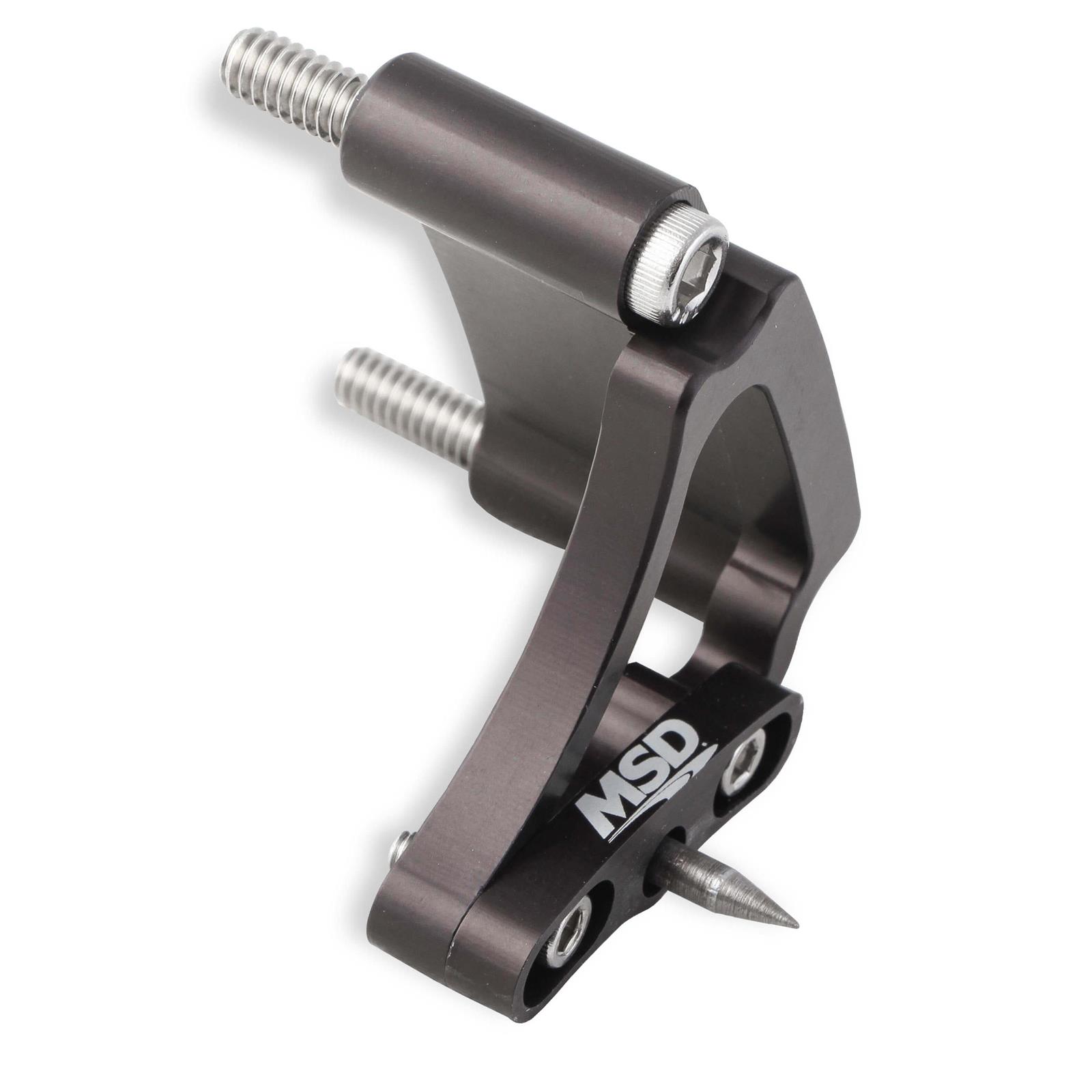 MSD 89883 Adjustable Billet Timing Pointer, SBC, 7-1/4 Balancer