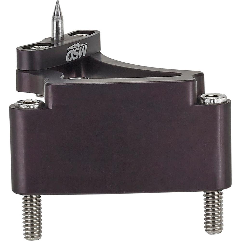 MSD 8988 Adjustable Billet Timing Pointer, SBC, 6-1/4 Balancer