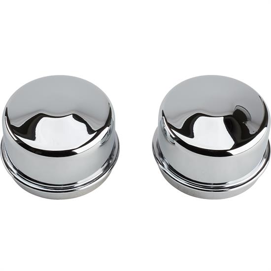 Wheel Dust Caps, Chrome, 2.085 Hub I.D.