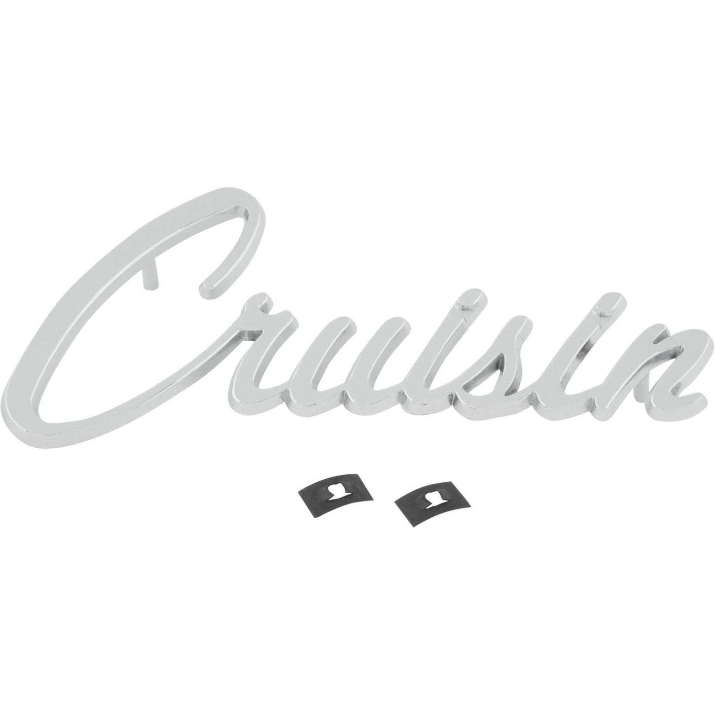 Cruisin Script Emblem
