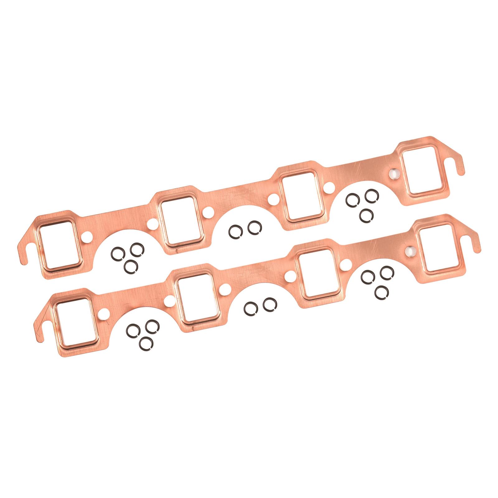 Mr Gasket 7160 Exhaust Gaskets, Small Block Ford, Rectangular Ports