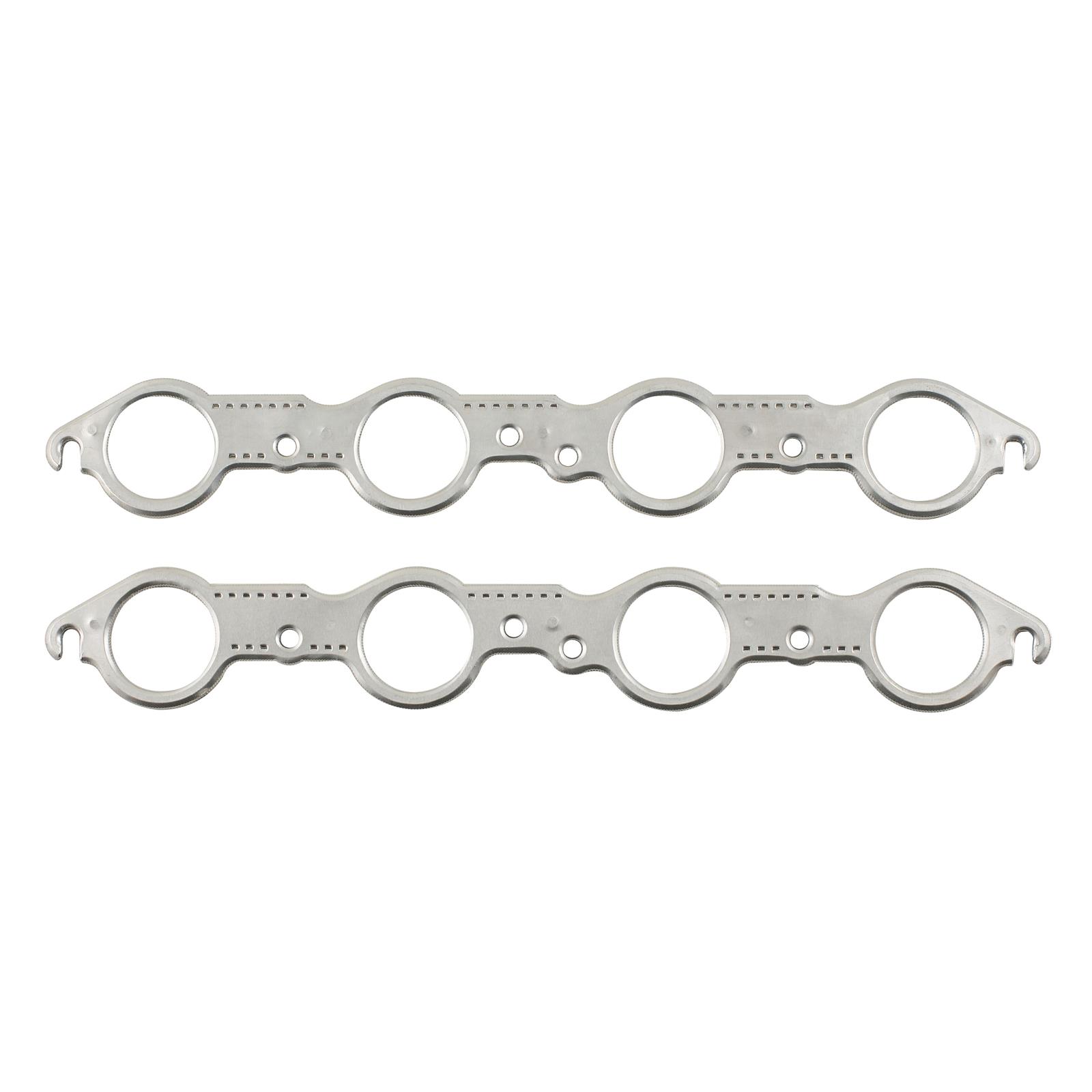 Mr Gasket 7406G Exhaust Gaskets, Chevy LS3, Round Ports