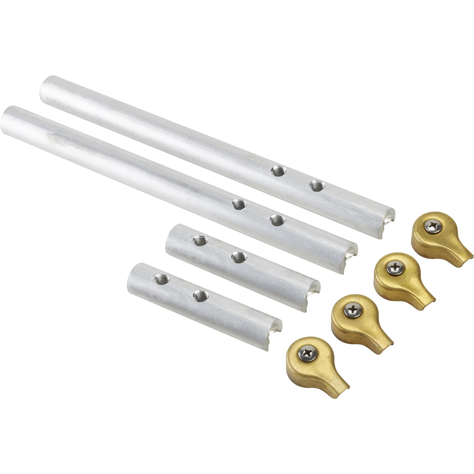 Aluminum Windsheild Slug Kit, 1915-1922 Model T, Plain