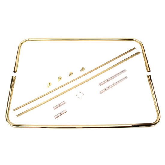 1909-1912 Model T Roadster Brass Windshield Frame, Speedster