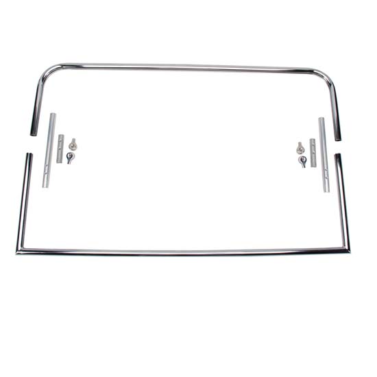 1915-22 Model T Roadster Windshield Frame, Chrome