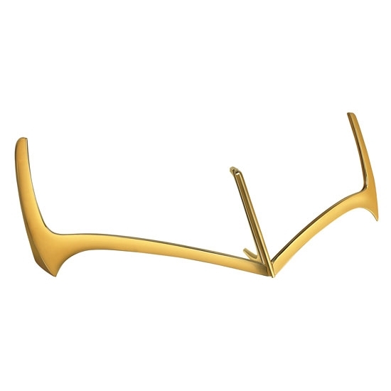 1926-1927 Speedster Vee Windshield Frames, Unpolished Brass