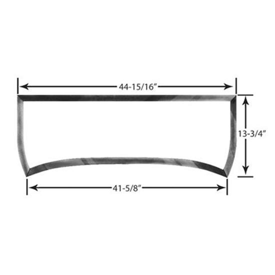 1933-34 Ford Roadster and Phaeton Windshield Frame, Plain