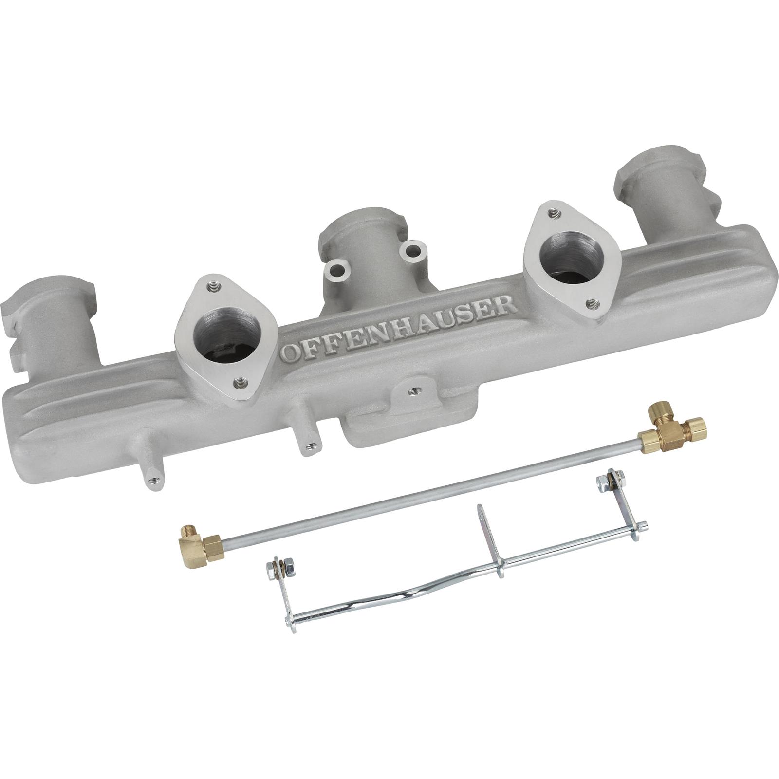 Offenhauser 1035 1950-1959 Chevy 6-Cylinder Dual Carb Intake Manifold
