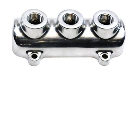 Offenhauser 1081 3-Hole Fuel Block