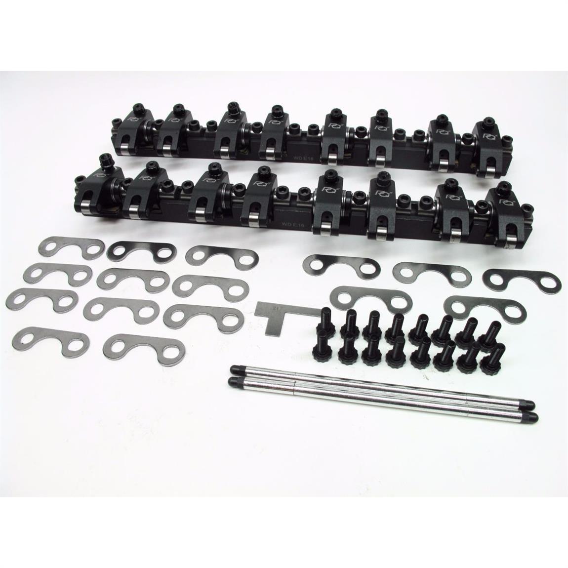 PRW Shaft Rocker System, Chevy LS, Cathedral Port Heads