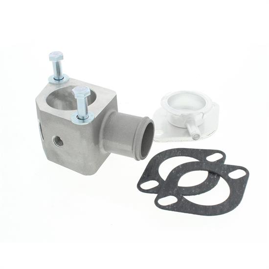 Speedway SBC/BBC Manifold/Water Neck w/ Filler, Small/Big Block Chevy ...